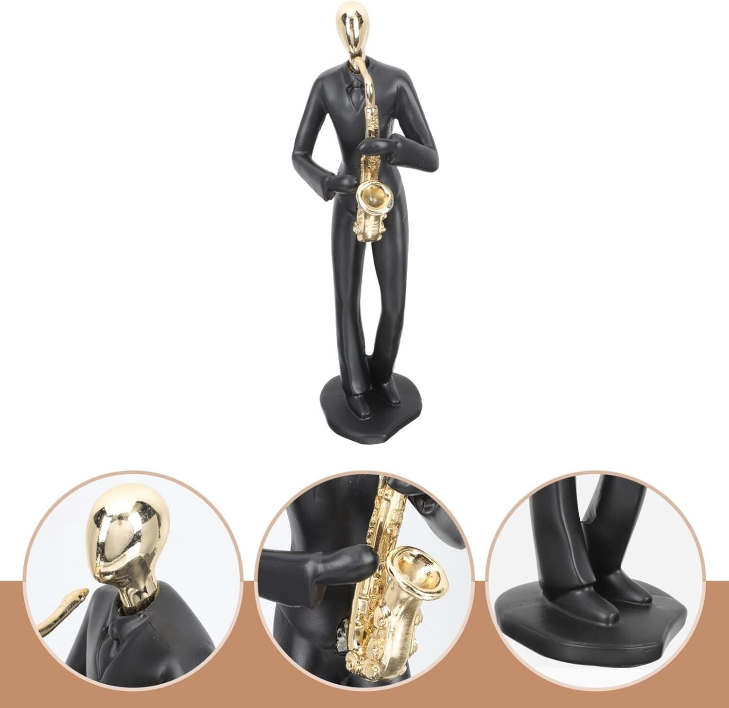 Hilingoto Desktop Dress Up, Playing Instruments Statue Abstract Player ...
