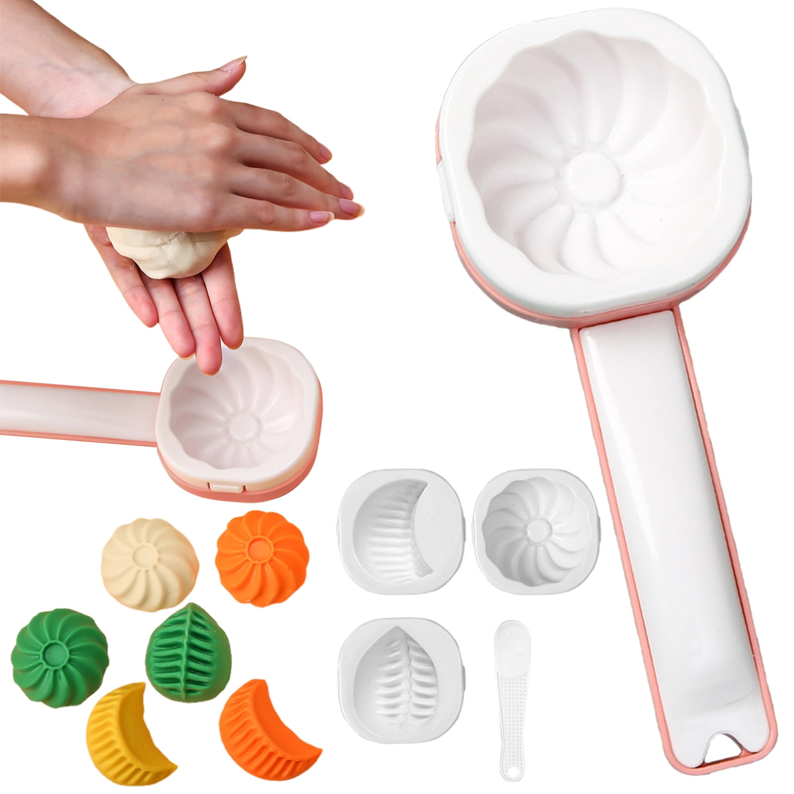 Hilingoto Dumpling Maker | Manual Dumpling Pastry Mould - Bun Baozi ...