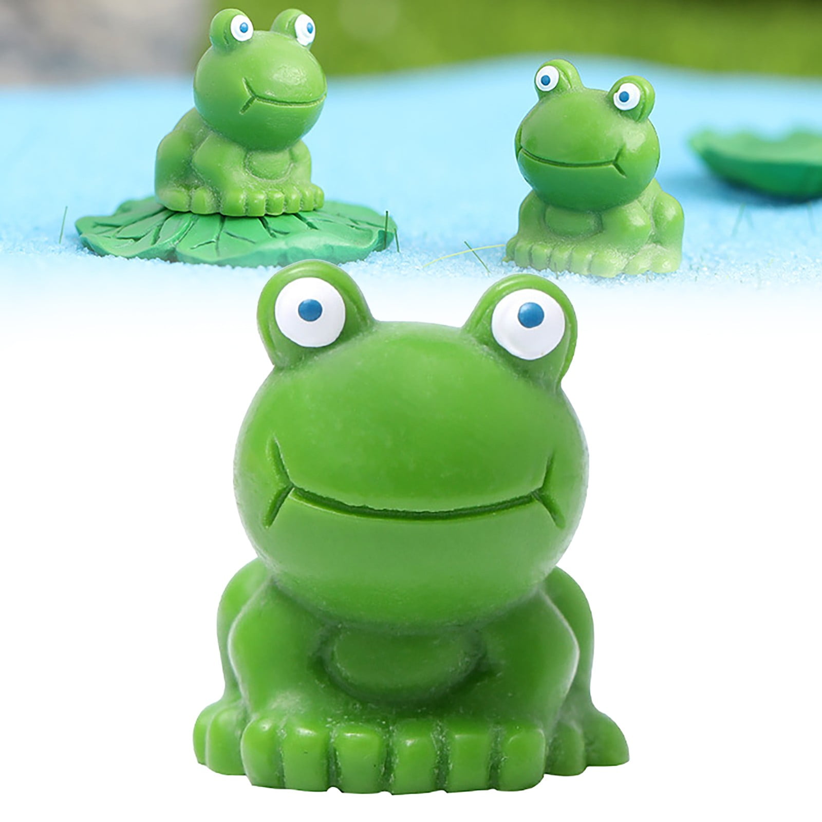 Hilingoto Finding Frogs Challenge: Tiny Frog Garden Decor Resin ...