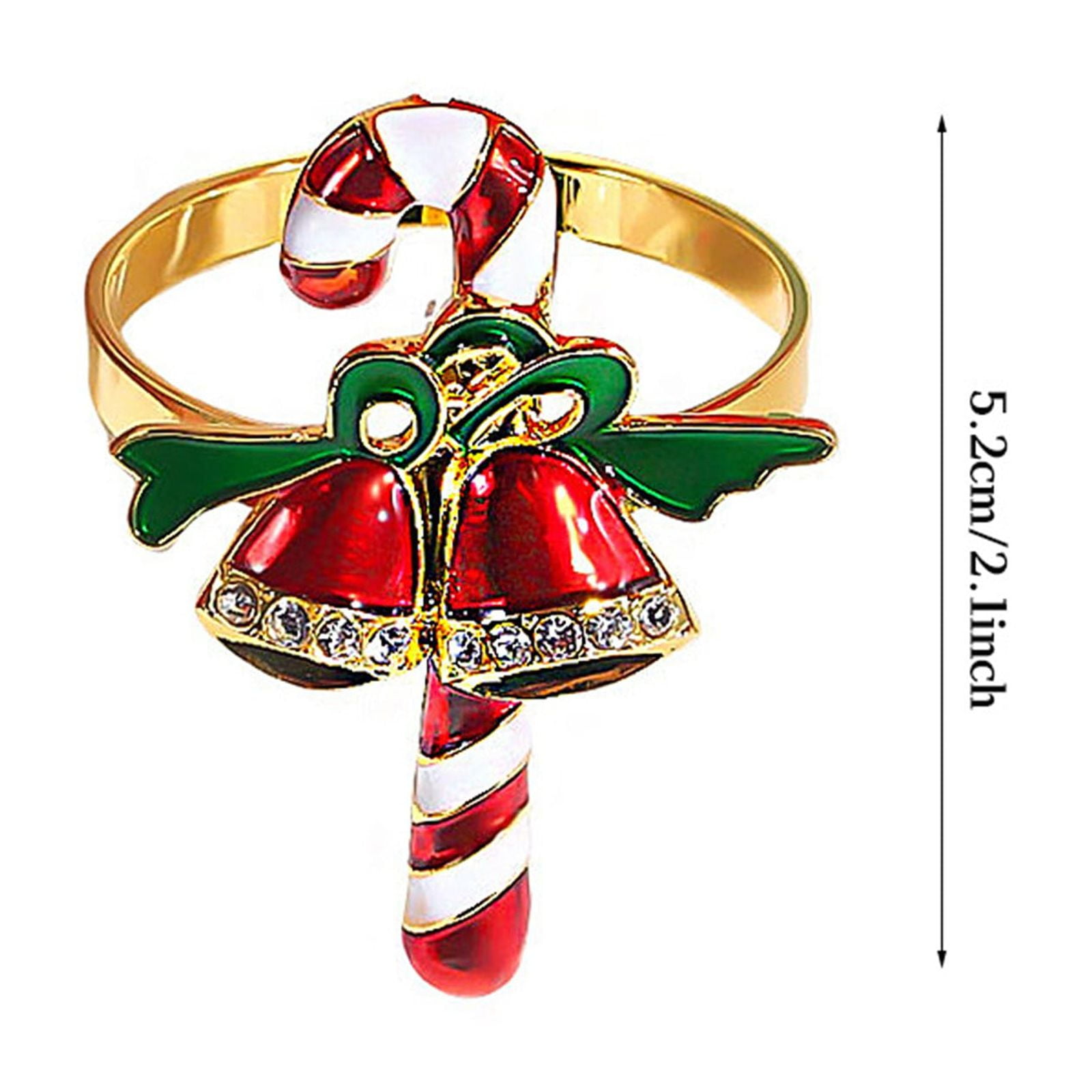 Hilingoto Holiday Hangings, Christmas Cane Bells, Christmas Tree ...