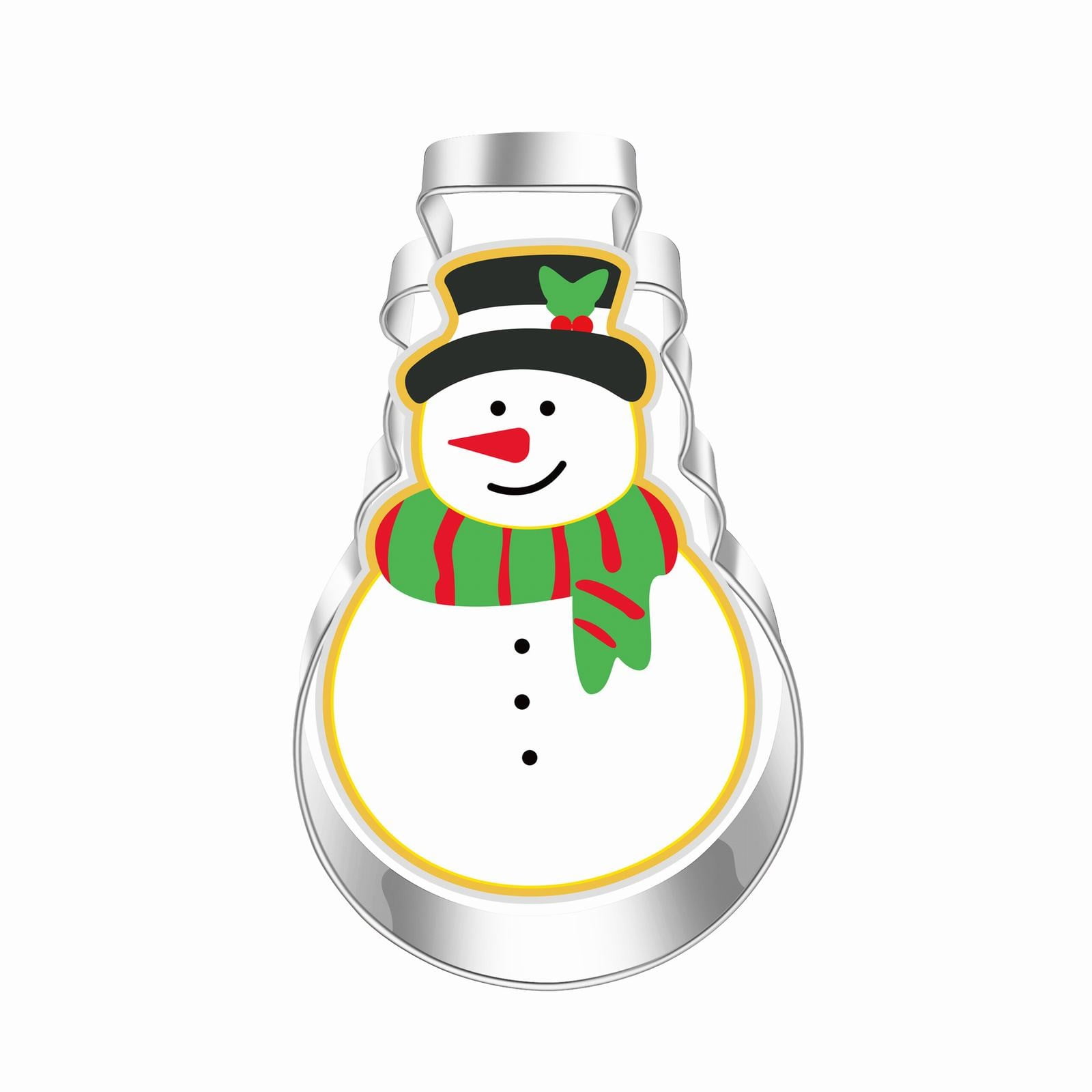 Hilingoto Large Christmas Cookie Cutters 4" Holiday Cookie Cutters ...