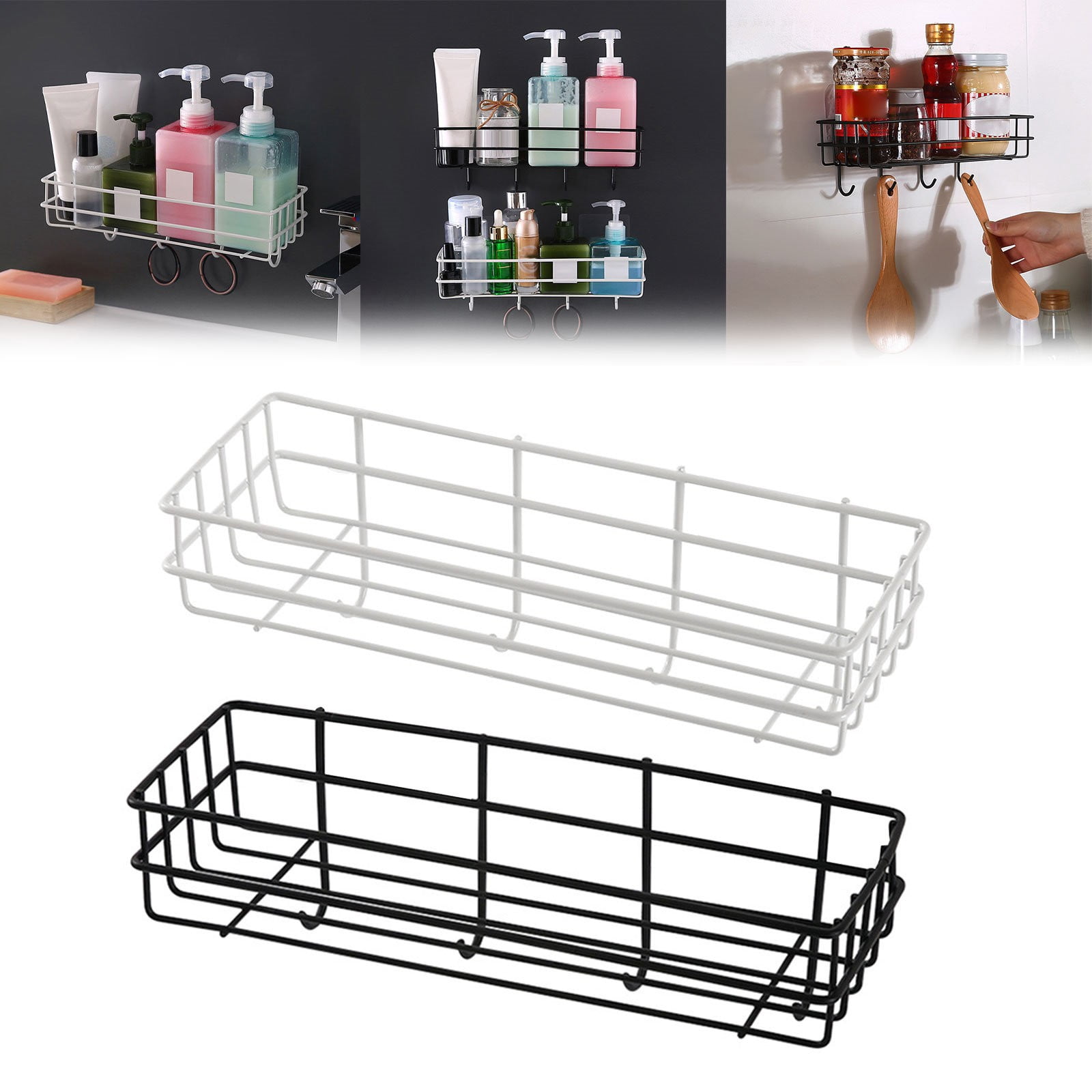 Hilingoto Rack, Storage Rack Black, Bestoyard Shelf Metal Shelves ...