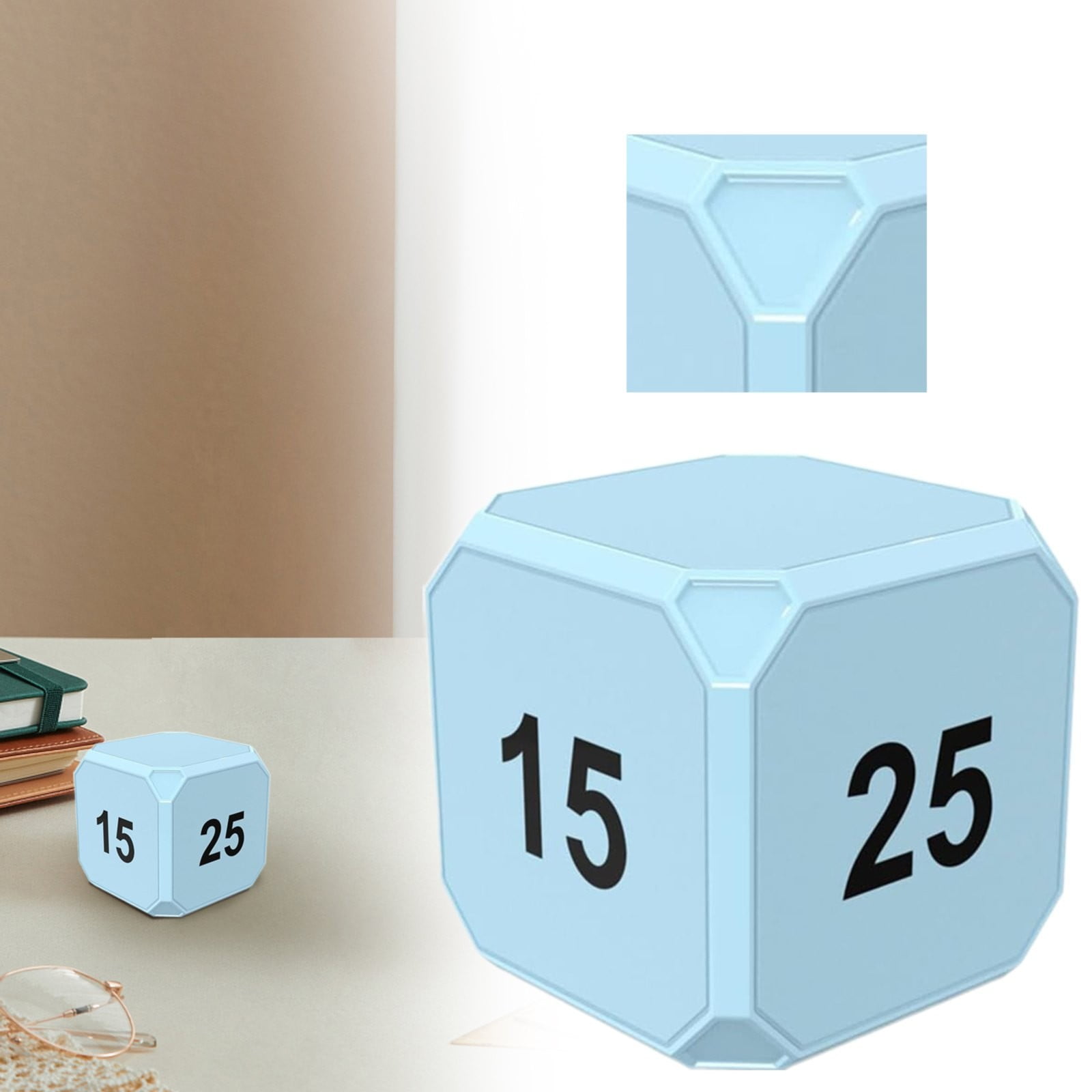 Hilingoto Rubiks Cube Timer Cube Timer Sensor Rotating Timer Squre