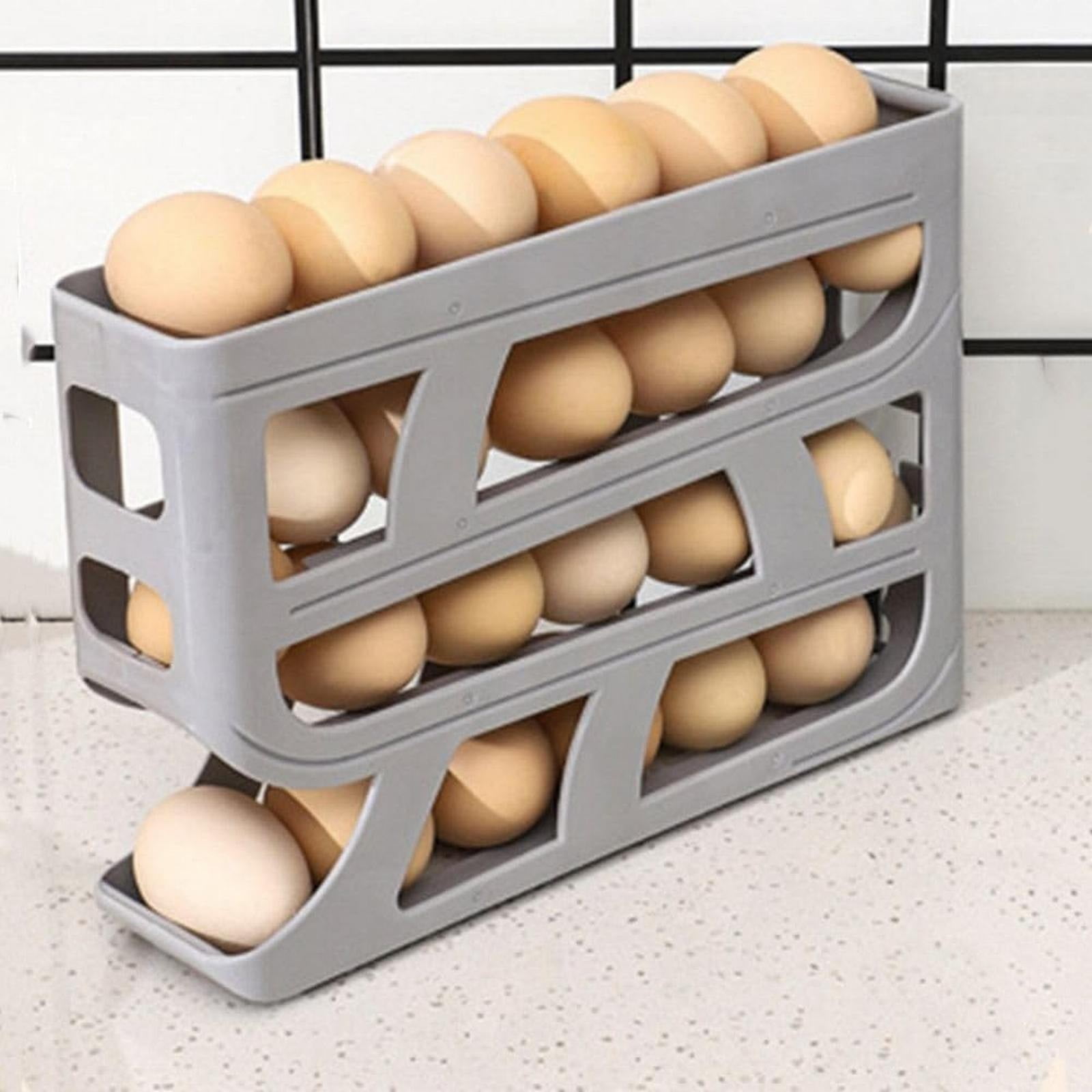 Hilingoto Storage Rack, Egg Holder for Refrigerator Fridge Egg Storage ...