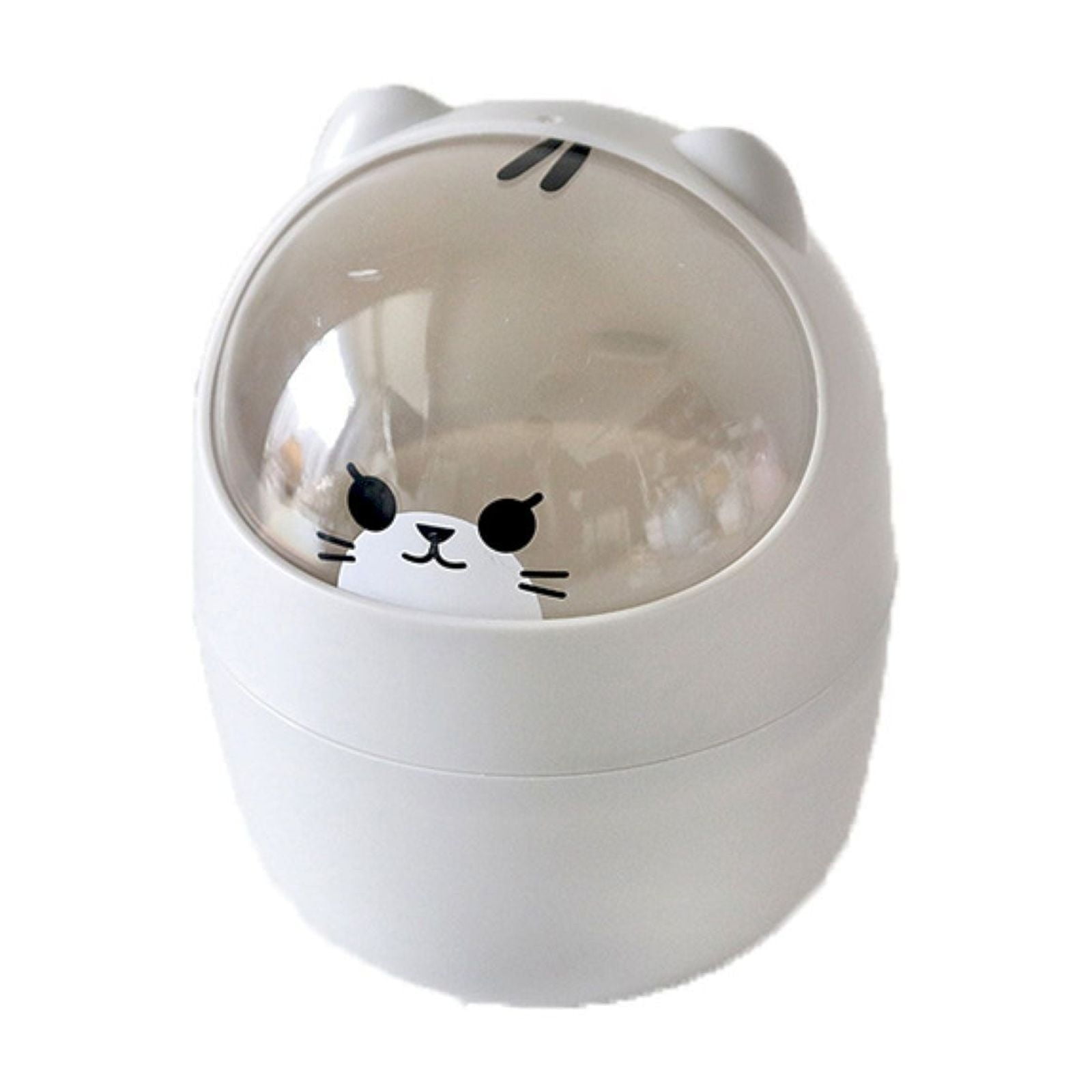 Hilingoto* Table Trash Can with Lid Small Trash Can Small Trash Can ...