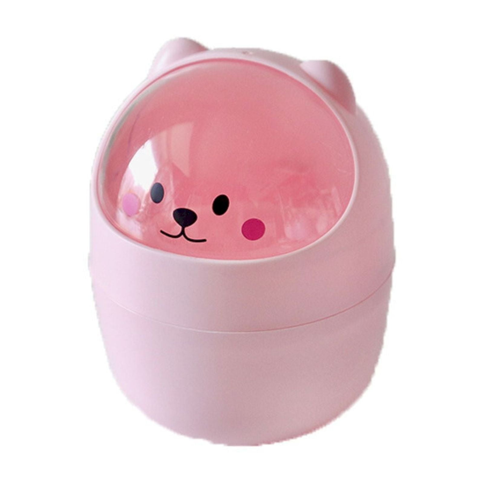 Hilingoto* Table Trash Can with Lid Small Trash Can Small Trash Can ...