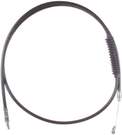 Hill Country Customs Black Vinyl Coated +4" Clutch Cable for 2008-2013 ...