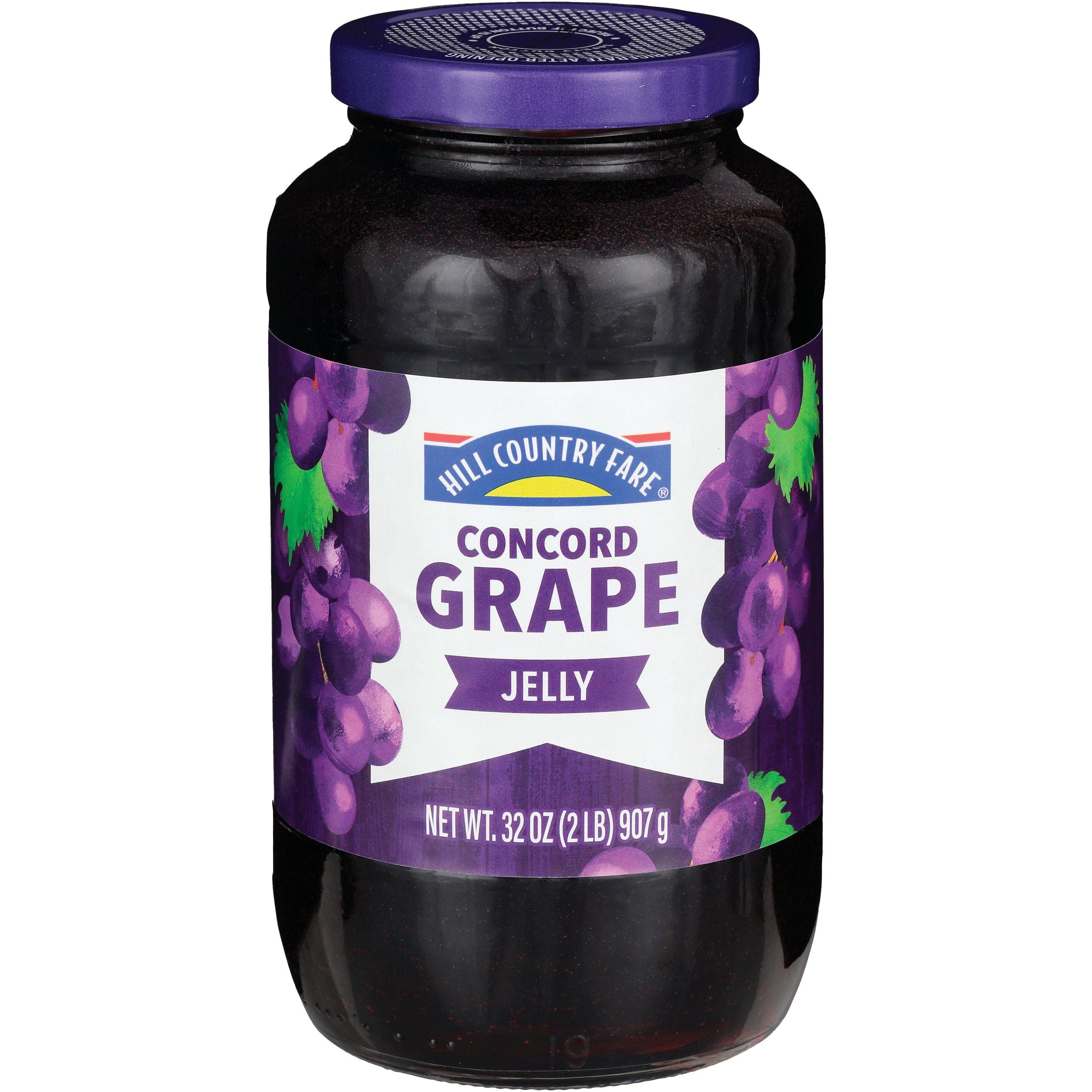 Hill Country Fare Concord Grape Jelly - 32 oz Package May Vary - Walmart.com