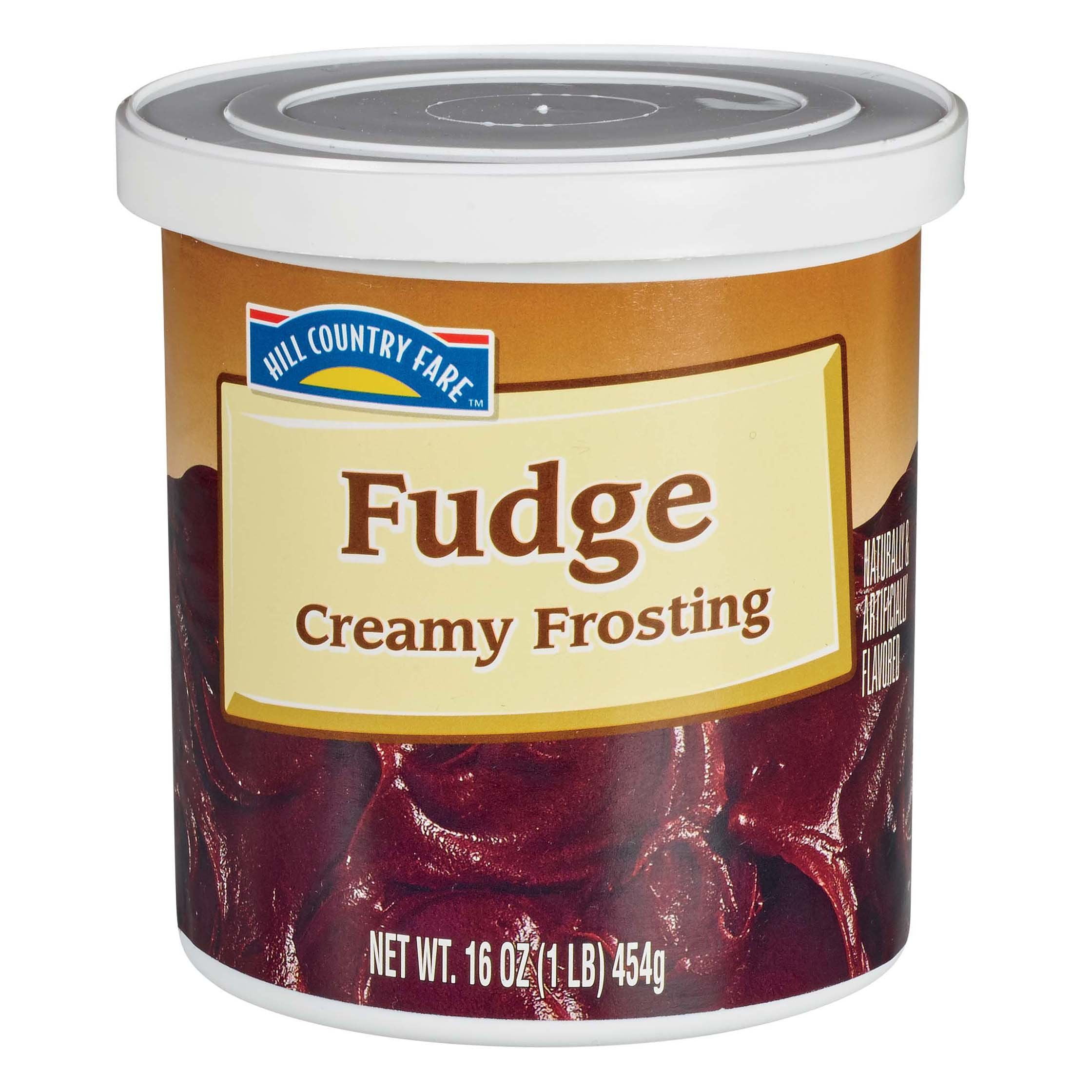 Hill Country Fare Creamy Fudge Frosting - 16 oz Package May Vary ...