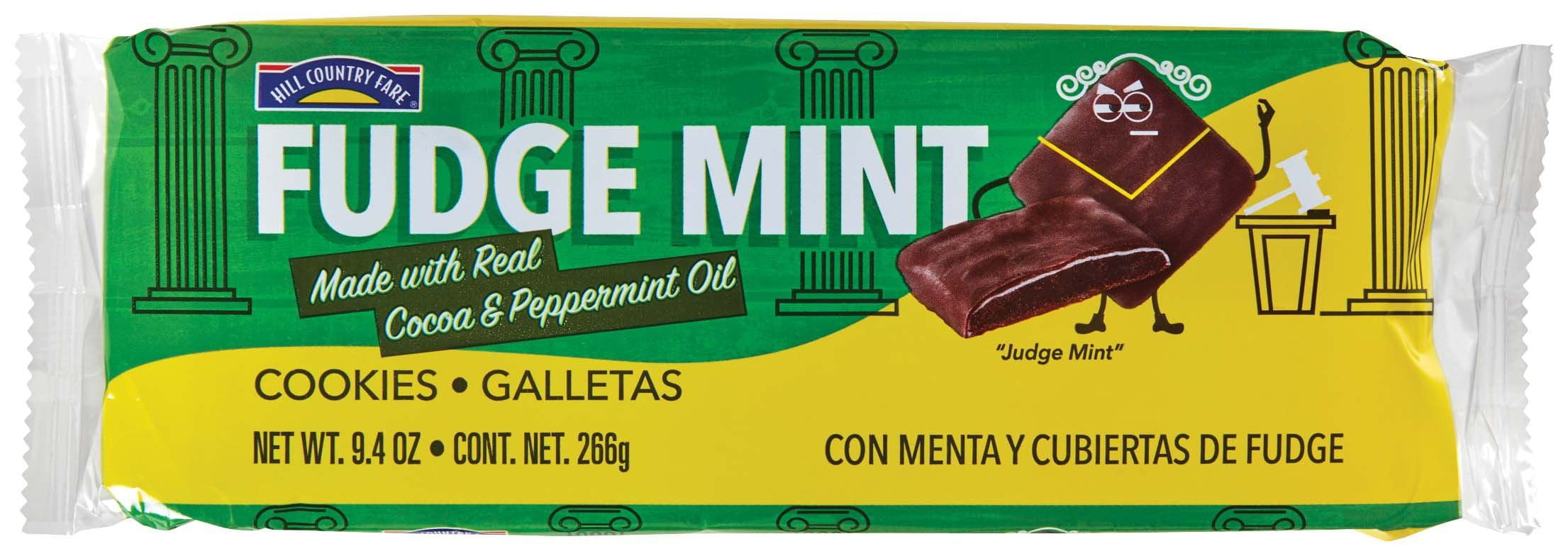 Hill Country Fare Fudge Mint Cookies - 9.4 oz Package May Vary ...