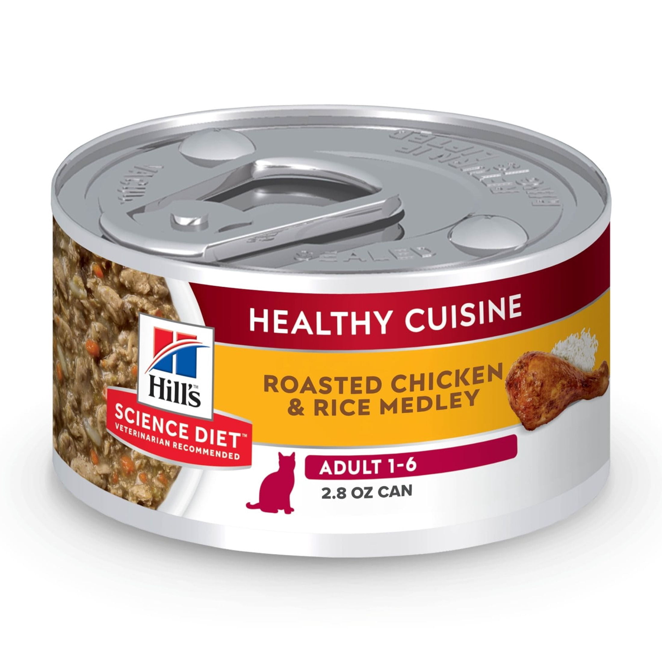 Hill's Science Diet Adult Healthy Cuisine, Natural Wet Cat Food ...