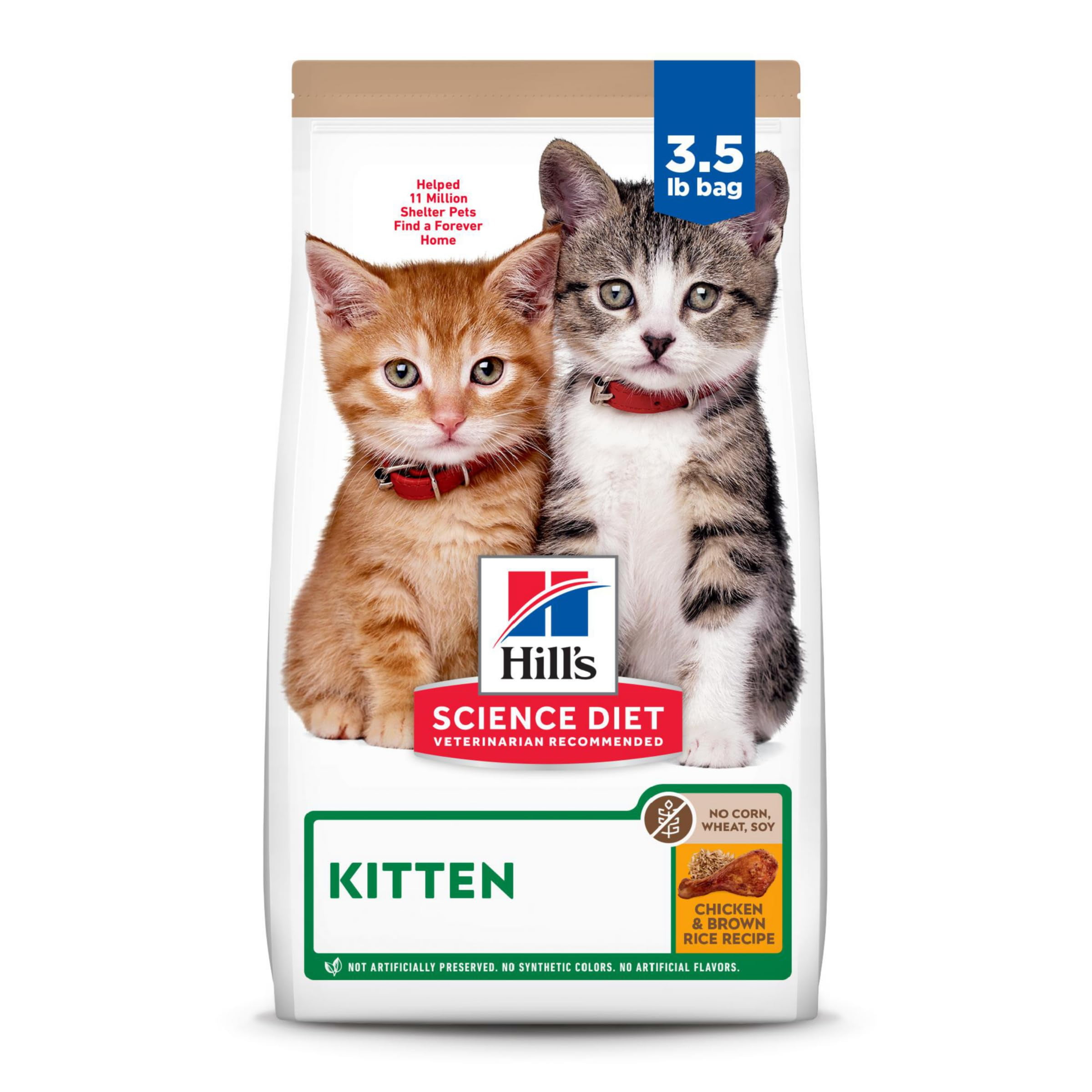 Hill's Science Diet Kitten, Kitten Premium Nutrition, Dry Cat Food ...