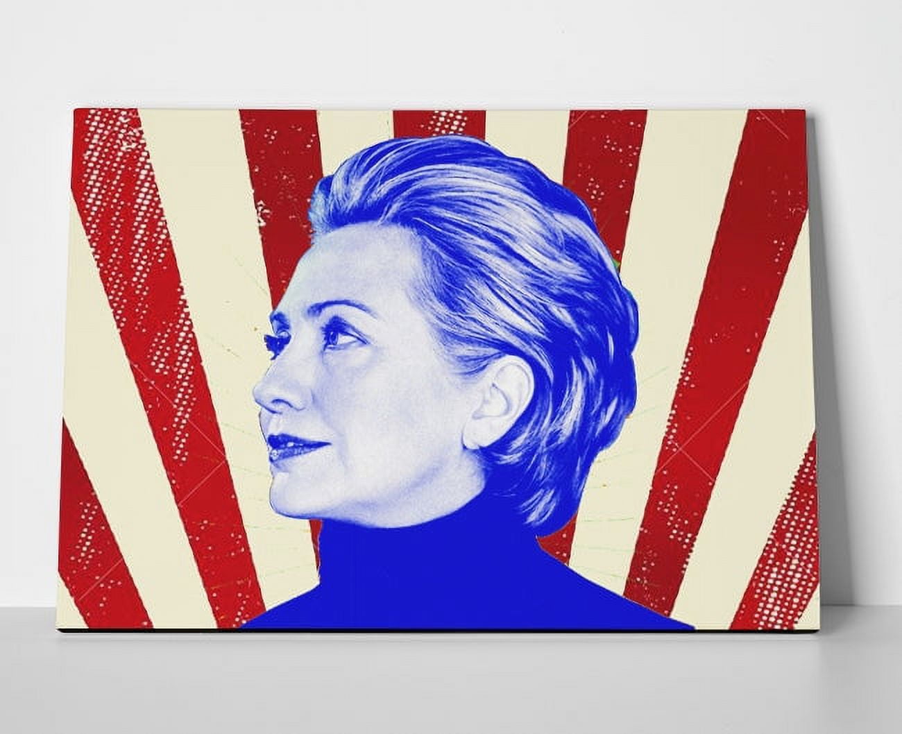 Hillary Clinton Poster or Wrapped Canvas - Walmart.com
