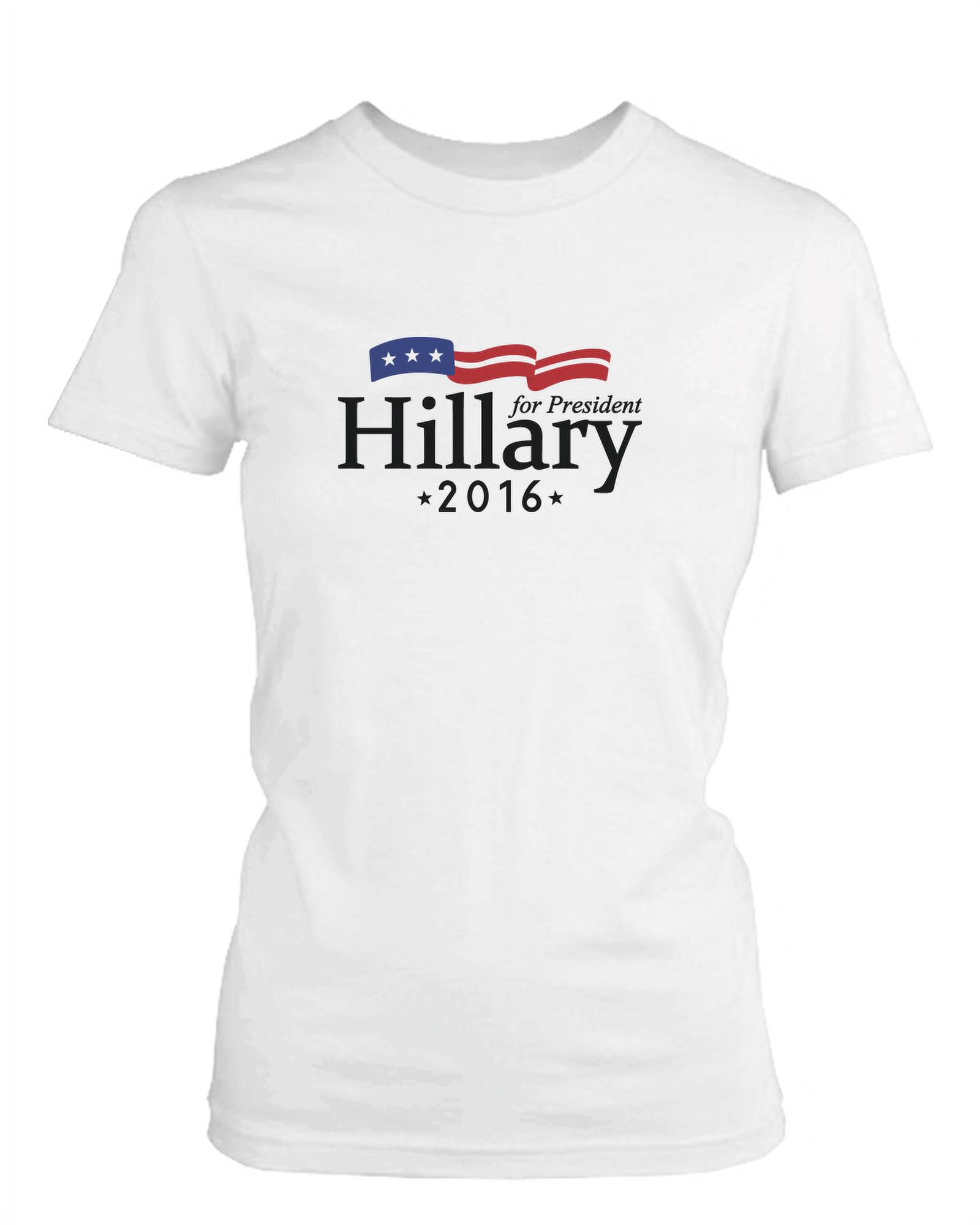 Hillary Clinton for President 2016 Campaign Women's T-shirt White ...