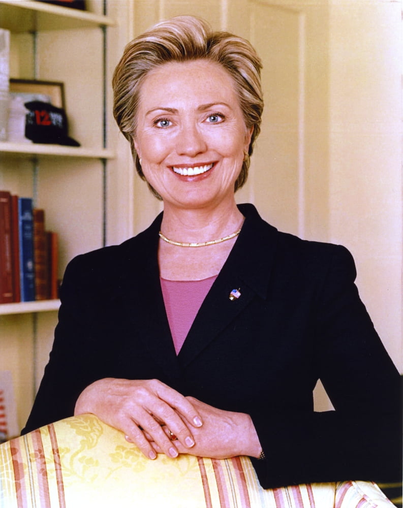 Hillary Clinton smiling in Office Outfit Portrait Photo Print (8 x 10 ...