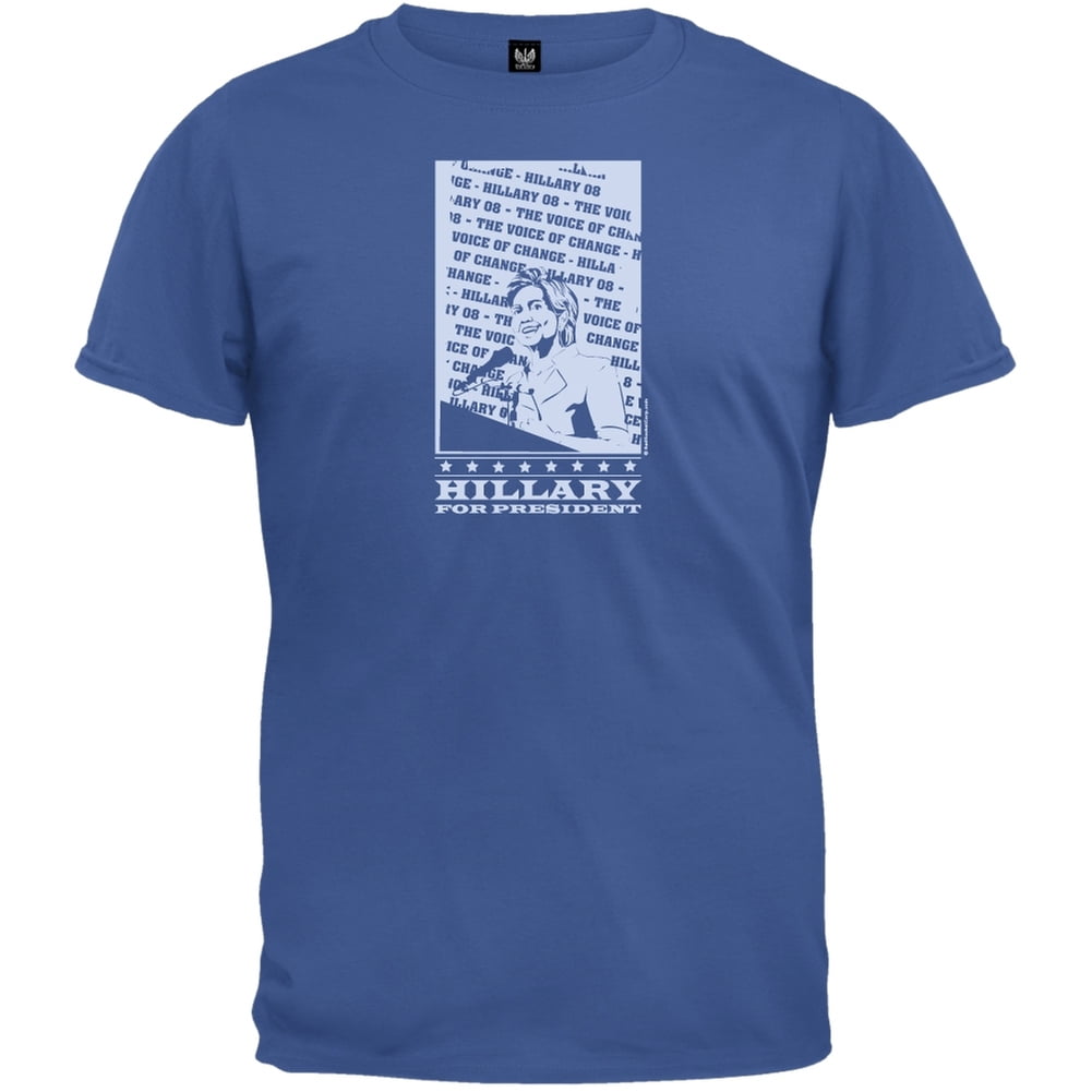 Hillary For President T-Shirt - Small - Walmart.com