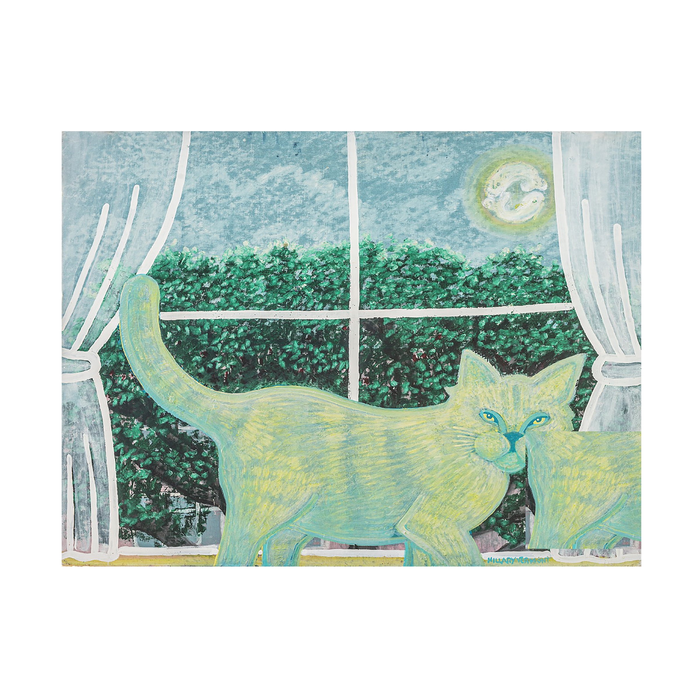 Hillary Vermont Pet Designs for Humans 'Cat Who Fell In Too' Canvas Art ...