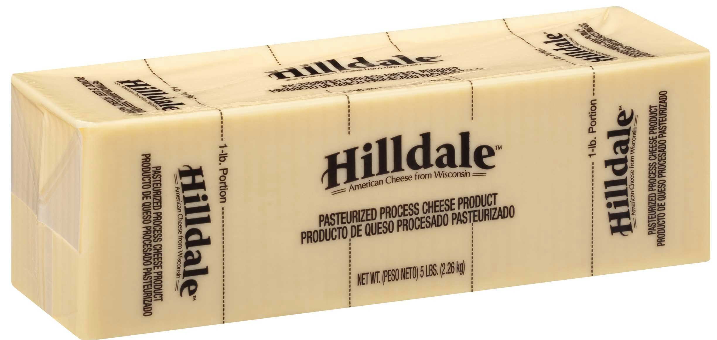 Hilldale American White Process Cheese Loaf, 5 Pound -- 6 per case ...