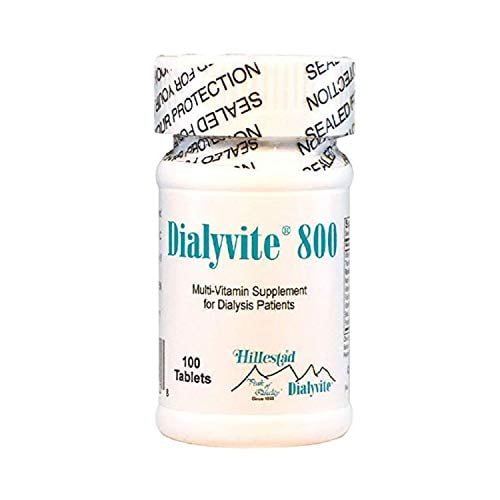 Hillestad Labs Dialyvite 800 Multi-Vitamin Supplement for Dialysis ...