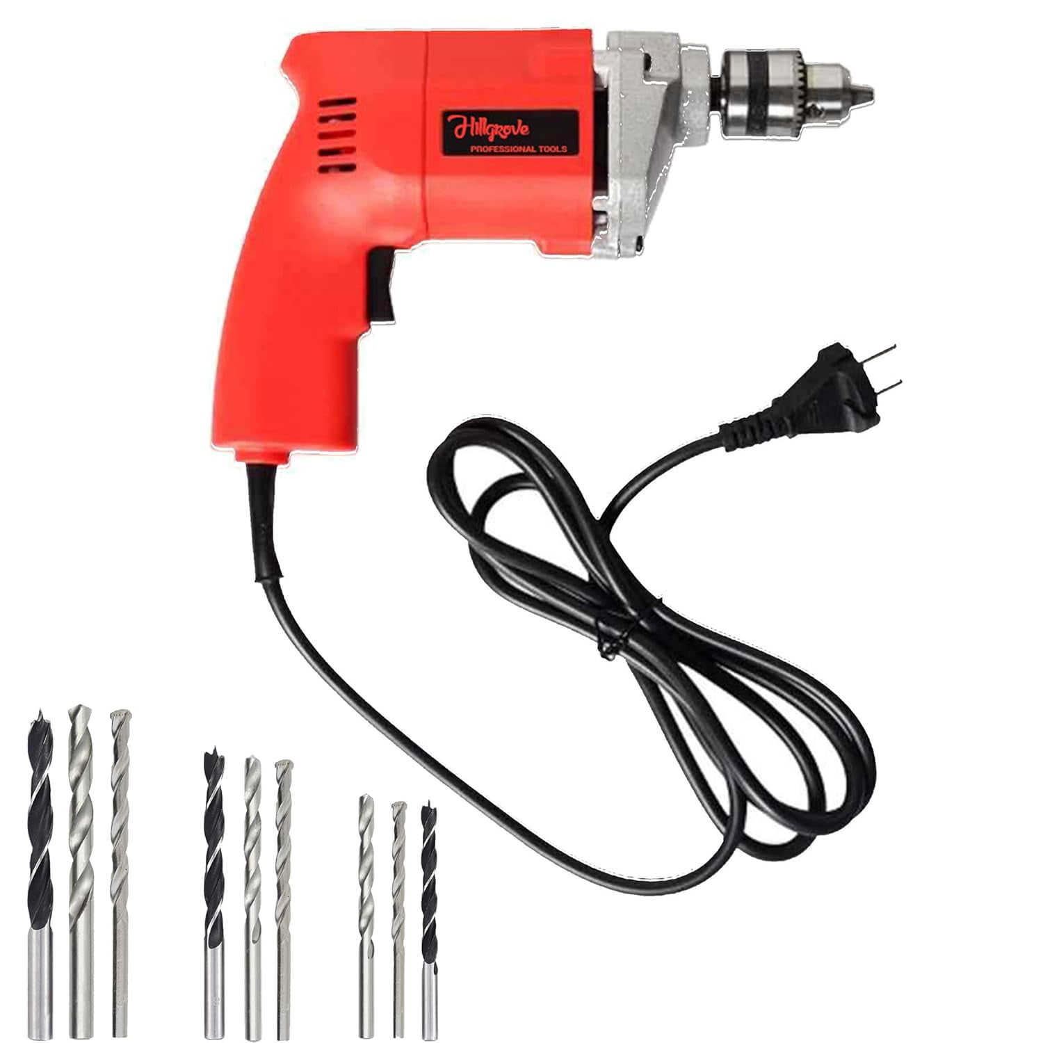 Hillgrove HGCM1014M2 Hillgrove HGCM1014M5 500W Power Drill Machine with ...