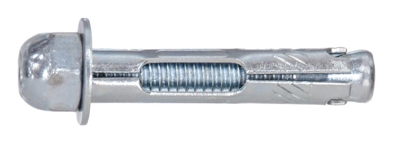 Hillman 370823 Sleeve Anchors 1/4" D X 1-3/8" L Steel Acorn Head ...