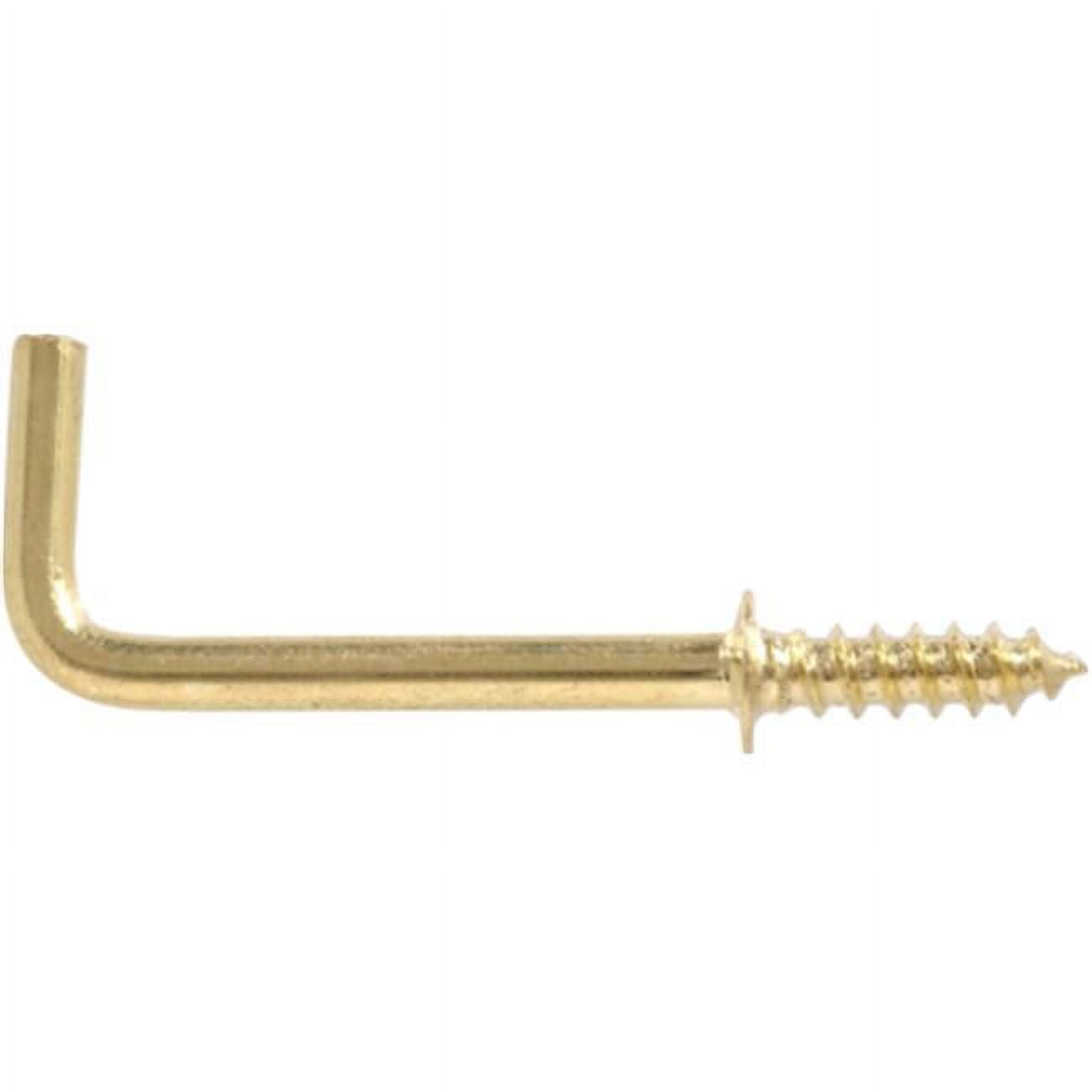Hillman 1 in. Solid Brass Shoulder Hook - Walmart.com