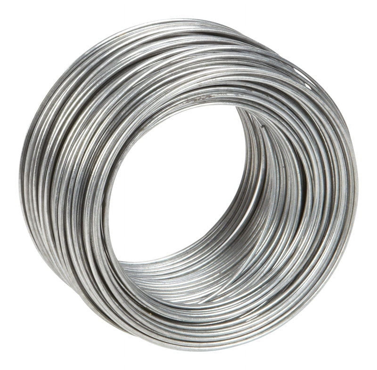 Hillman 100 ft. L Galvanized Steel 18 Ga. Clothesline Wire - Walmart ...