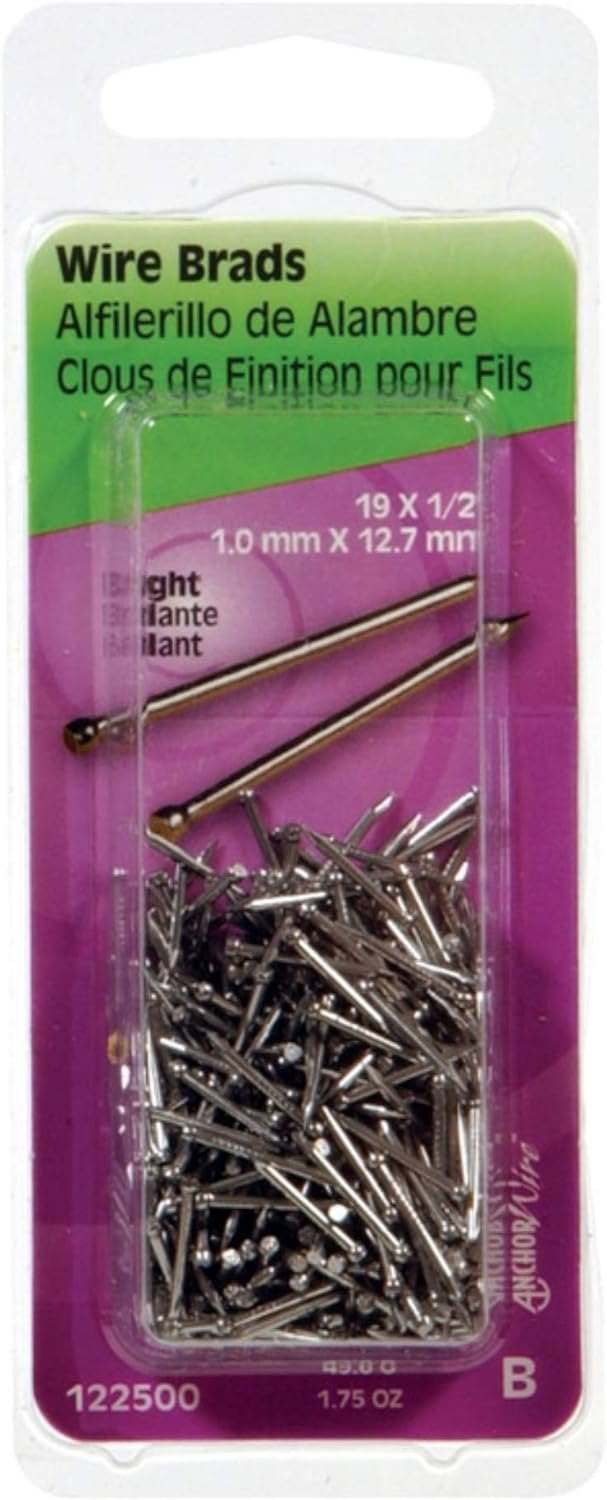 Hillman 122500 Wire Brad Nail, 1/2 in, Steel, Bright6 - Walmart.com