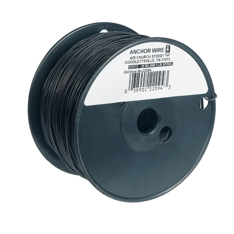 Hillman 1540 ft. L Black Annealed Steel 20 Ga. Mechanics Wire - Walmart.com