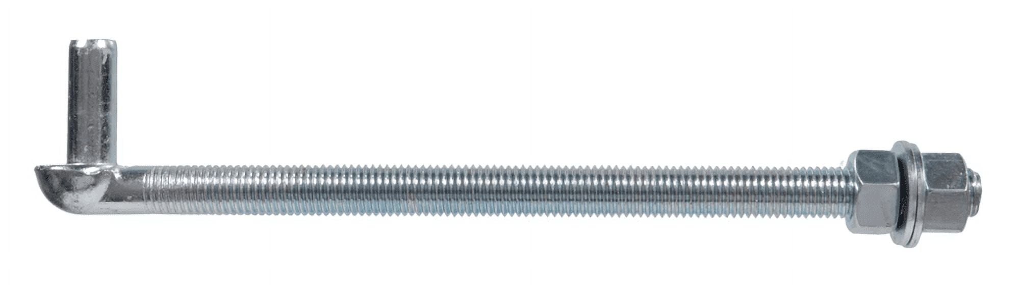 Hillman 3/4 in. x 12 in. Gate Bolt Hook for Hinge Straps w/ 3/4 in ...