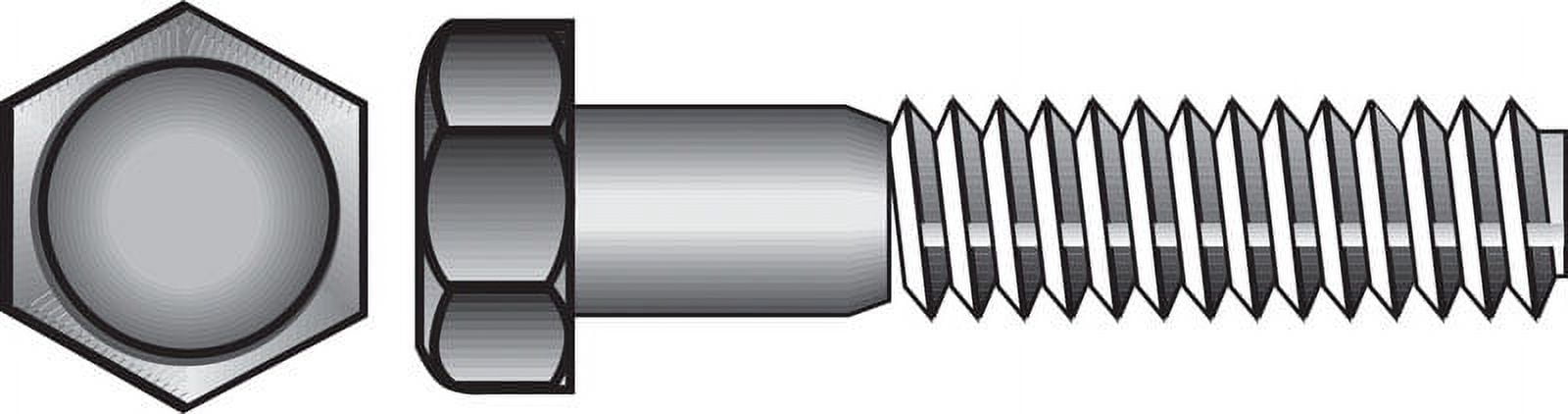 Hillman 3/8" Zinc Plated Steel Hex Bolt - Walmart.com