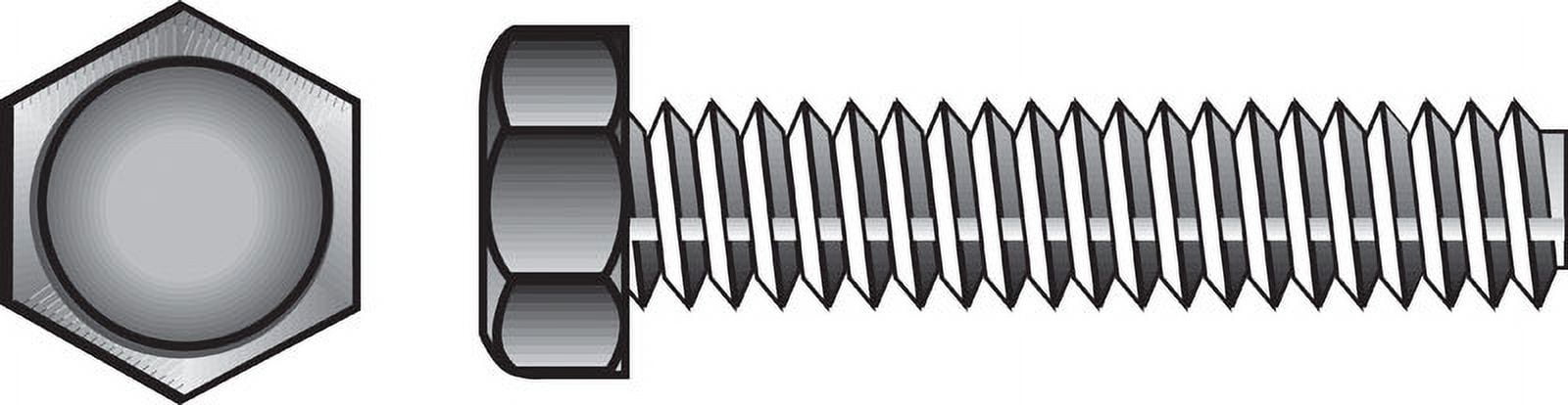 Hillman 3/8" Zinc Plated Steel Hex Tap Bolt - Walmart.com