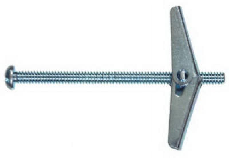 Hillman 370042 50 Pack 1/8 x 3" Round Head Toggle Bolt Steel/Z, Each ...