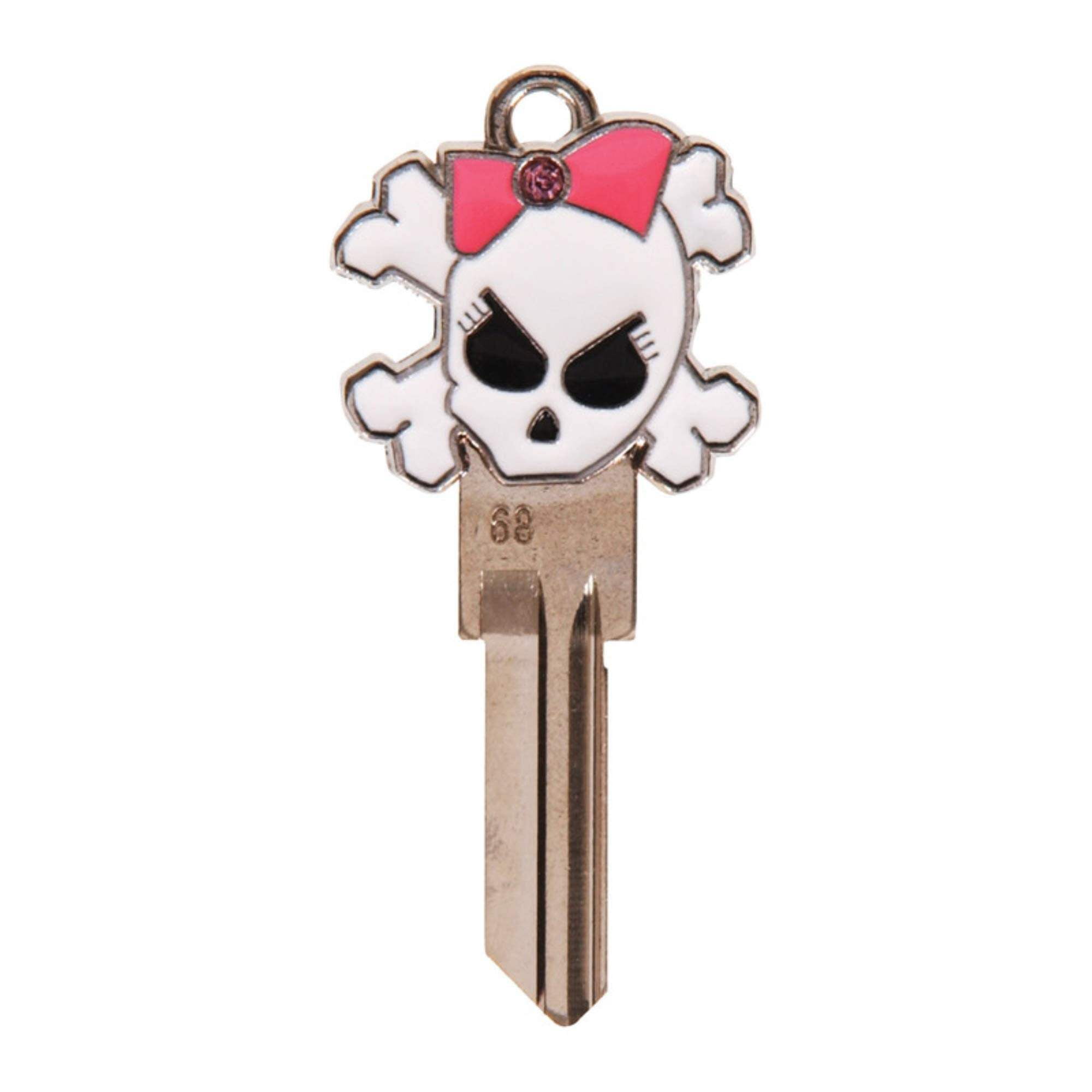 The Hillman Group #68 Key Blank 3D Girly Skull Theme - Walmart.com