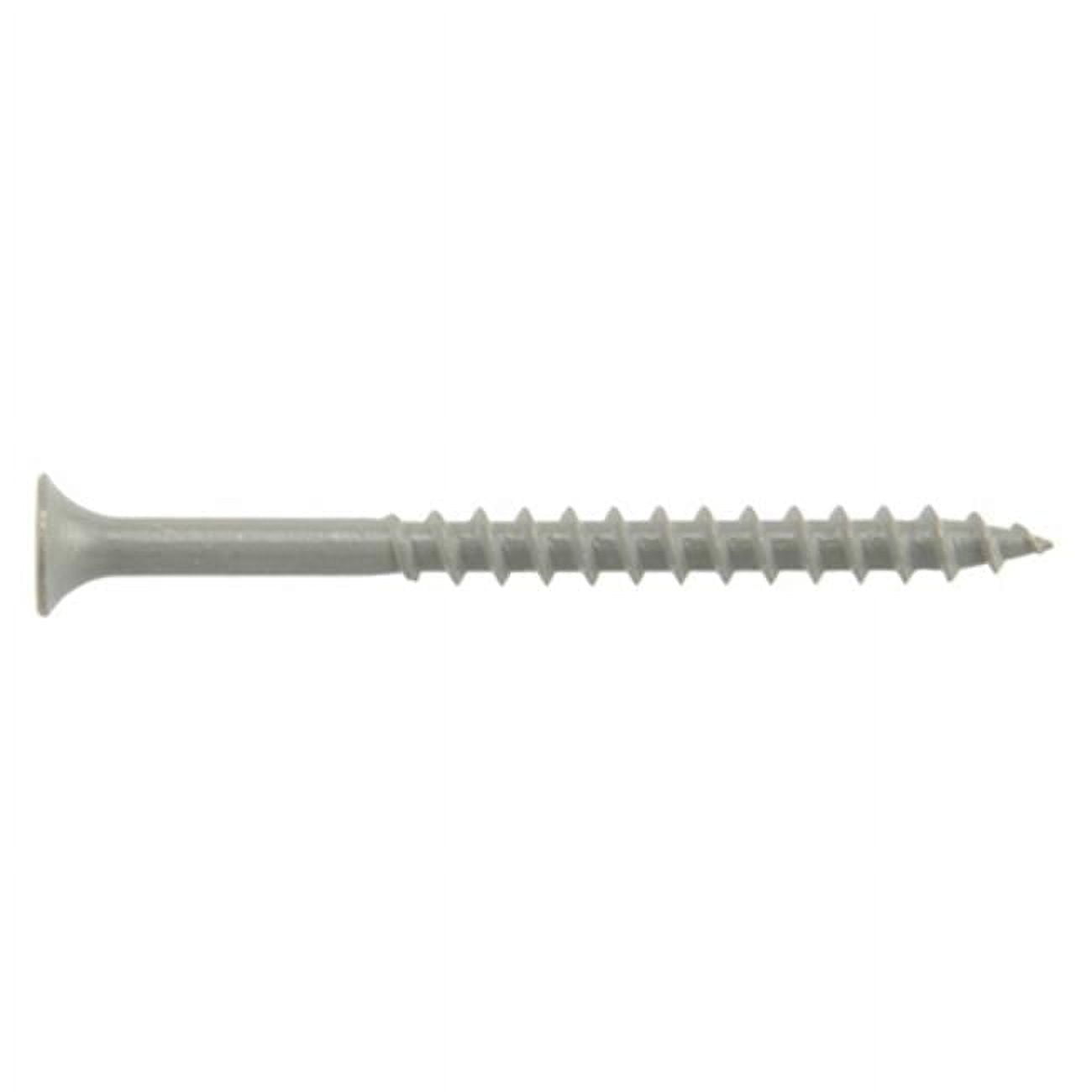 Hillman 48384 Exterior Wood Screw #8 x 2 inch 1 lb. Gray - Walmart.com