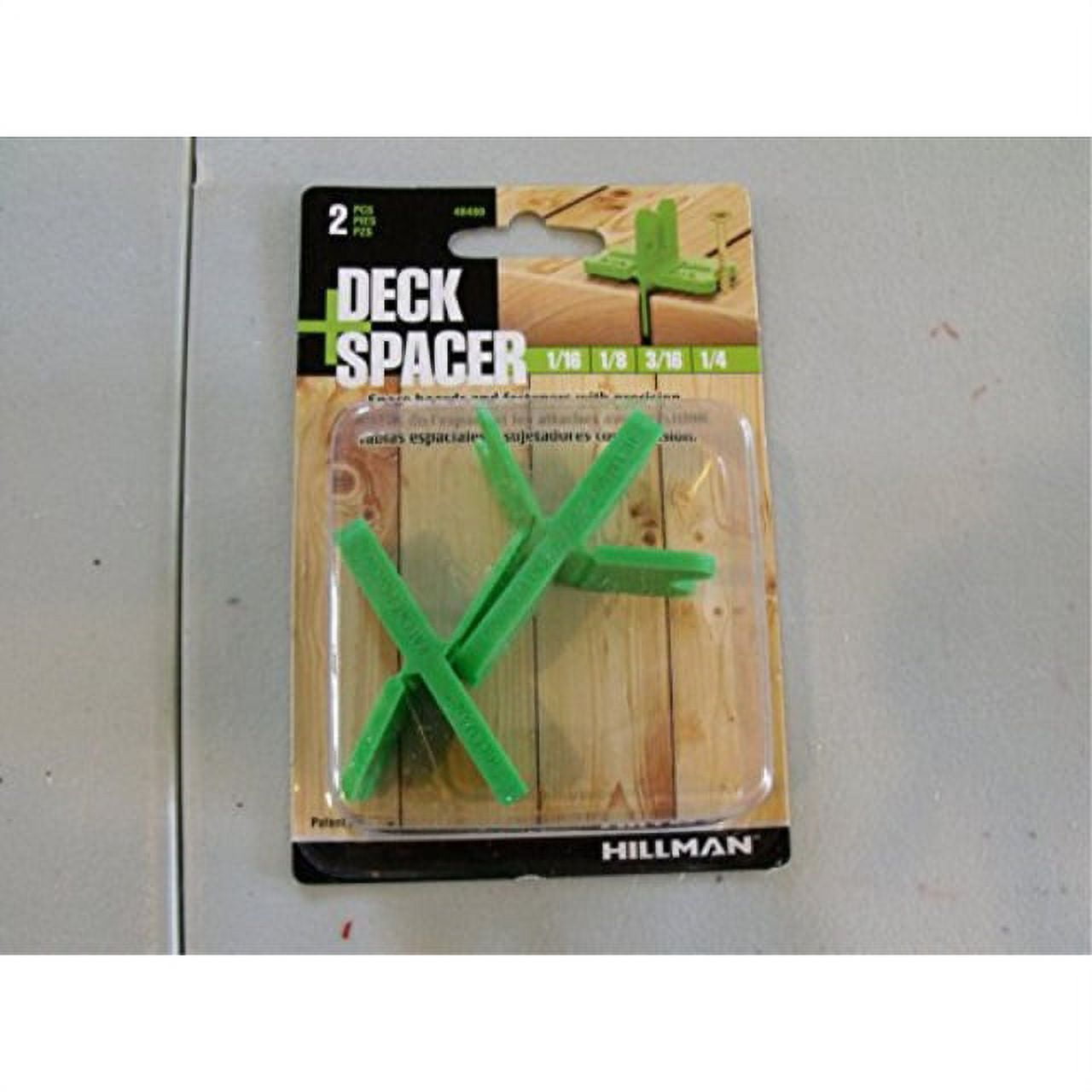 Hillman 48480 Deck Spacer Tool 2 Pack, Green - Walmart.com