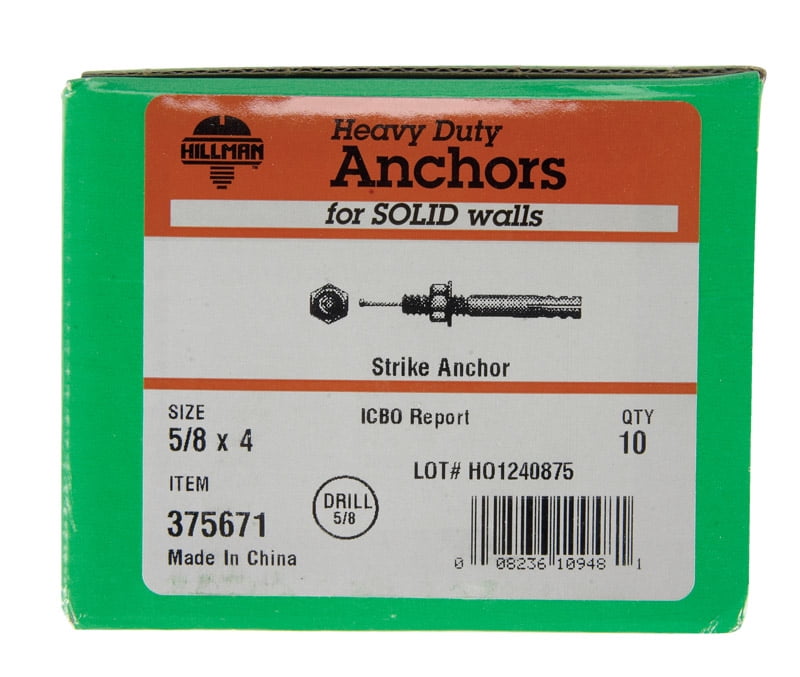 Strike Anchor 5/8x4 - Walmart.com
