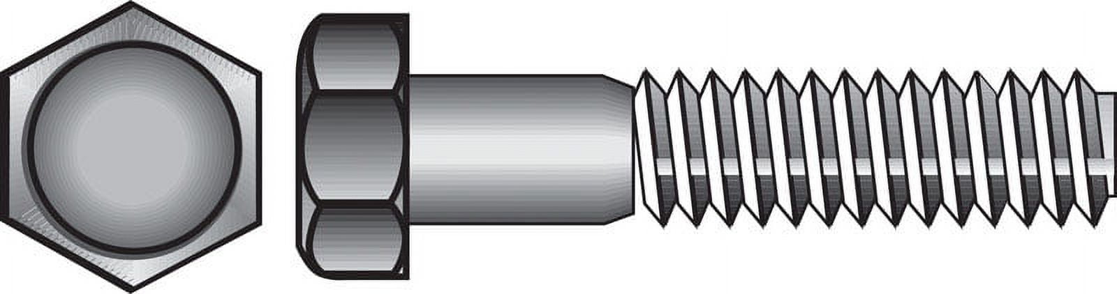 Hillman 5/8 in. Zinc Plated Steel Hex Bolt - Walmart.com