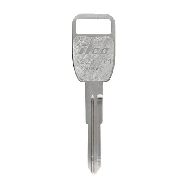 Hillman 5007078 Automotive Universal Key Blank, 2048 RV4PH Double Sided ...
