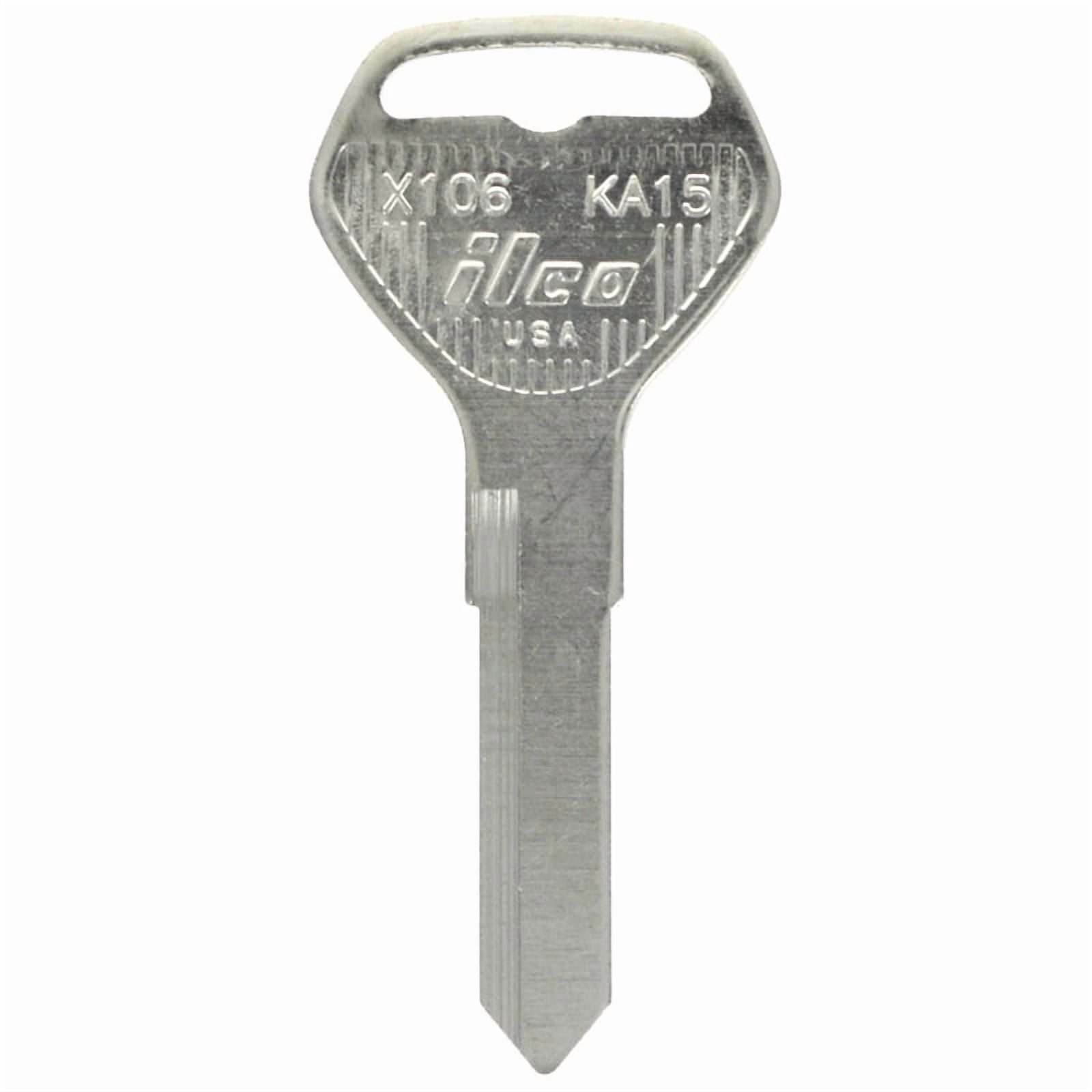 Hillman 5007080 Automotive Universal Key Blank, 2054 KA15 Double Sided ...