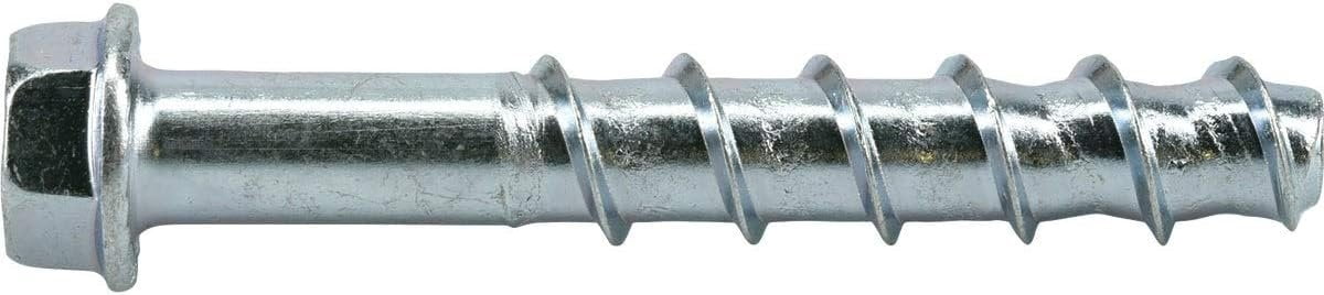 Hillman 5011743 0.37 in. Dia. x 3 in. Screw-Bolt Plus Steel Concrete ...
