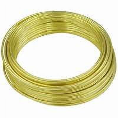 Hillman 50154 28-Gauge Wire 75', Brass Plated - Walmart.com