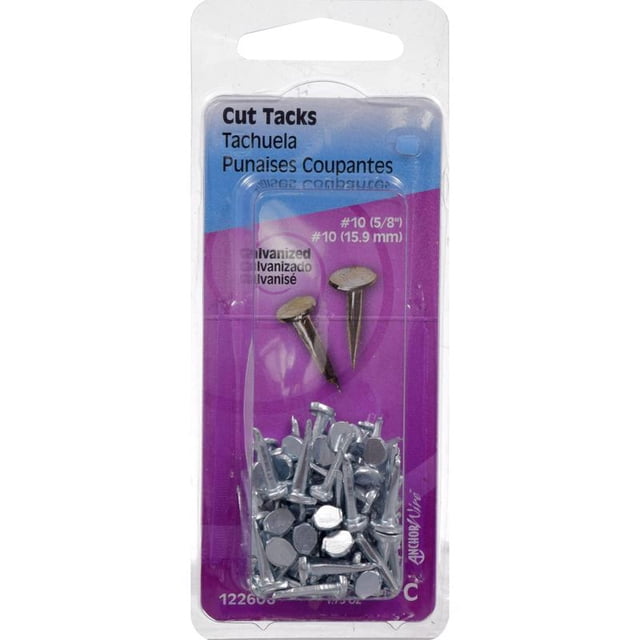 Hillman 53224 No.10 1.75 oz Galvanized Tacks - Walmart Business Supplies