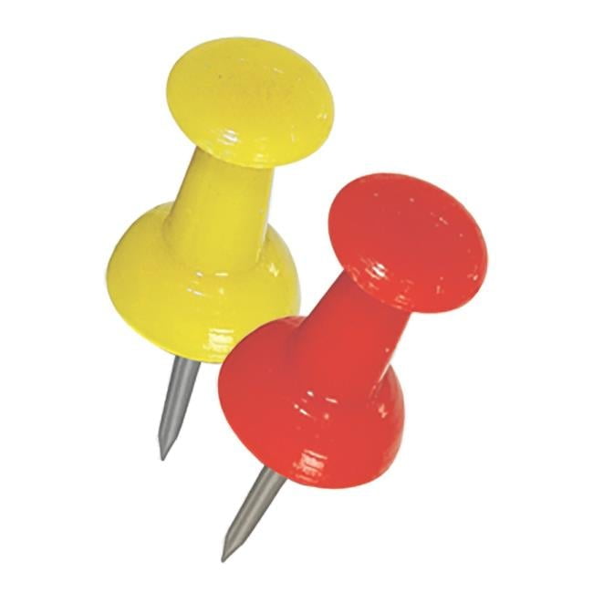 Hillman 532452 Capped Assorted Push Pins Fas-Pak - Walmart.com