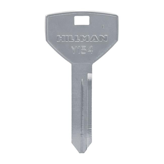 Hillman 5936851 Automotive Y154-Double Sided Universal Key Blank for ...