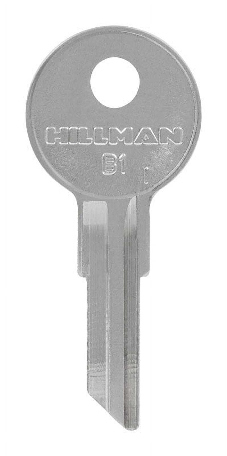 Hillman 5964143 Automotive Universal Key Blank, No.B1 - Pack of 10 ...
