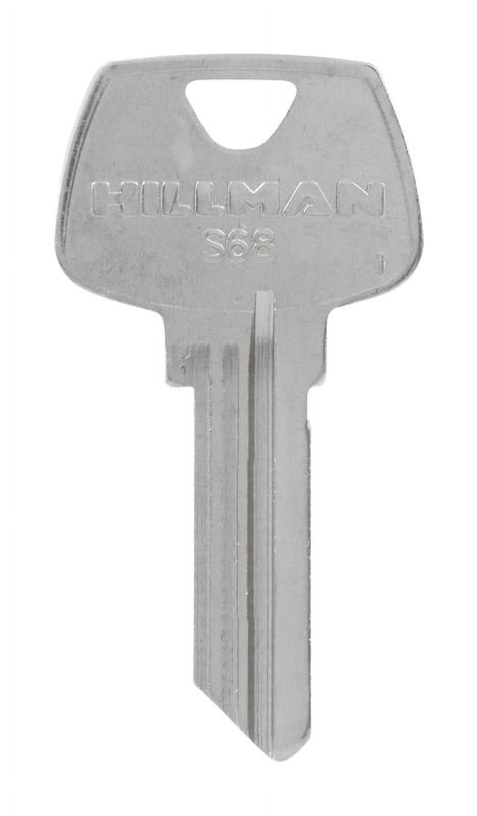 Hillman 5965199 S68 Single Sided Universal Blank Key for Sargent - Pack ...