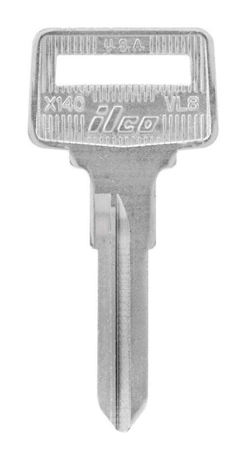 Hillman 5968342 Automotive Blank Double Sided Universal Key for Volvo ...