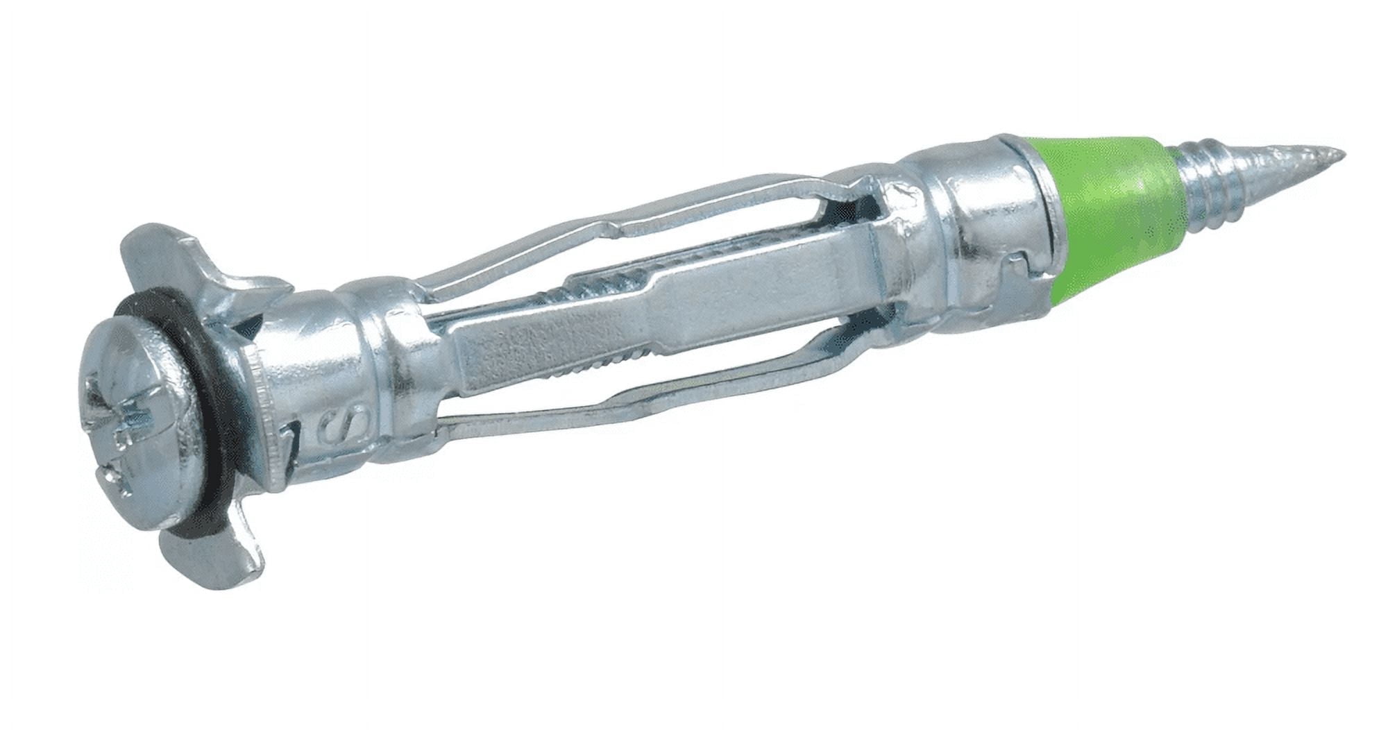 Hillman 60 lb. 1/8 in. Short Drive Hollow Wall Anchor, 2-Pack - Walmart.com