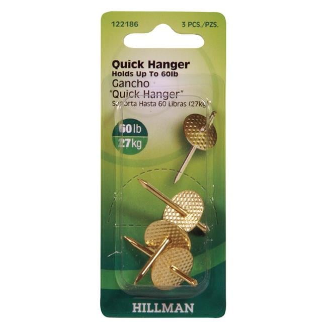 Hillman 60 lb AnchorWire Brass-Plated Quick Hanger - Case of 3 - Pack ...